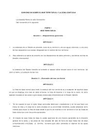 MAR TERRITORIAL ZONA CONTIGUA - Docsity