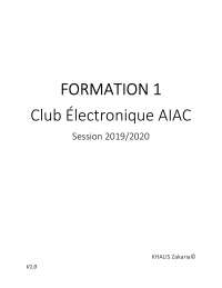 Formation ARDUINO initiation - Docsity