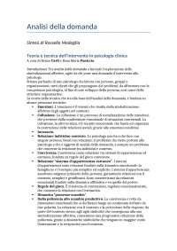 Riassunto del libro Analisi della domanda, di Carli e Paniccia - Docsity