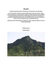 Relieve de la República de Panamá | Apuntes de Geografía | Docsity