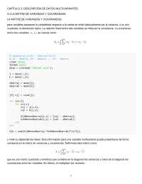 Matriz de covarianzas - Docsity