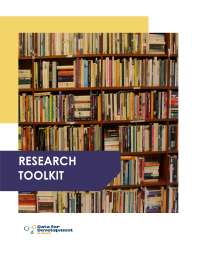 Research tool kit ( draft version) - Docsity