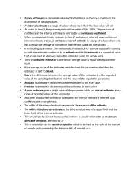 Statistics notes for grade 11 students - Docsity