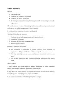 Strategic Management Notes - Docsity