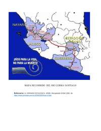 Recorrido Rio Lerma Santiago - Docsity