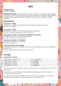 AAS, ASPIRINA ou Ácido Acetilsalicílico - DEF - Dicionário de ...