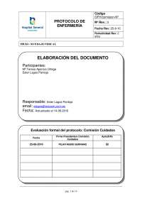 Protocolo de seguridad - Docsity