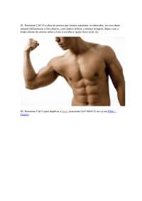 Tutorial Photoshop - Aumento de musculos - Docsity