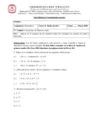 Funciones y procesos infinitos - Docsity
