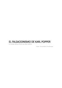 Falsacionismo de Karl Popper - Docsity