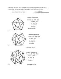 Ejercicio de diagonales - Docsity