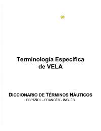 Vocabulario náutico marítimo - Docsity