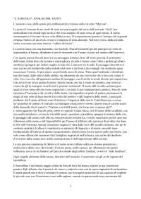 Analisi del testo "L'Assiuolo" di G.Pascoli - Docsity