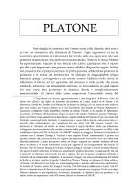 Riassunto della filosofia di Platone - Docsity