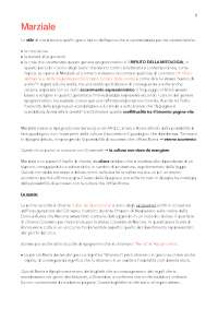 Marziale e gli epigrammi - Docsity