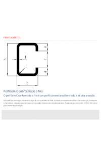 Catalogo do Perfil C - Docsity