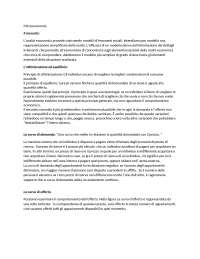 Schema Micro -mercato|ottimizzazione ed equilibrio|curva di domanda/offerta|equilibrio mercato ...