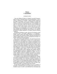 Cármides, Obra de Platão - Docsity