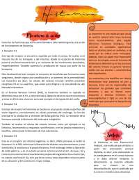 Neurotransmisor histamina - Docsity