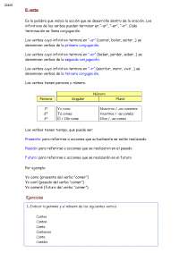 Los verbos compuestos - Docsity