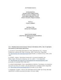 Ejemplos 15 actividad - Docsity