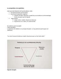 Compulsion a la repeticion - Docsity