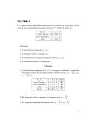 Statistica esercizi e soluzioni - Docsity