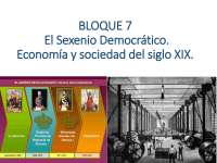 Bloque 7 El Sexenio Democrático - Docsity
