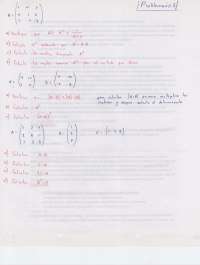 Ejercicios de matrices - Docsity