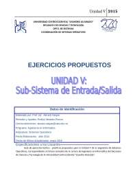 Guias, EJERCICIOS, practicas - Docsity
