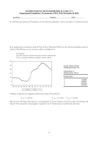 Examen parcial Econometria II - Docsity