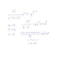 Esercizio fattoriali svolto - Docsity