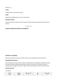 2a legge di Guy Lussac - Docsity