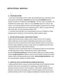 Biohemija ispitna pitanja skripta | Skripte' predlog Biohemija - Docsity