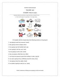 Examen ingles basico | Exámenes de Inglés - Docsity