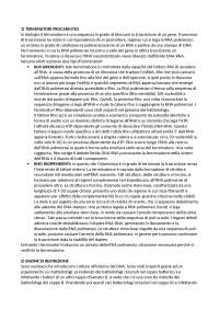 BIOLOGIA MOLECOLARE DOMANDE E RISPOSTE - Docsity