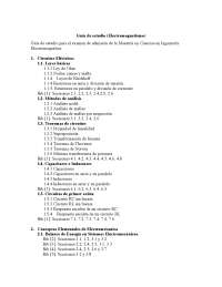 Guía de estudio para el examen | Guías, Proyectos, Investigaciones de Electromagnetismo | Docsity