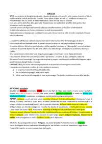 SOFOCLE + traduzioni Antigone - Docsity