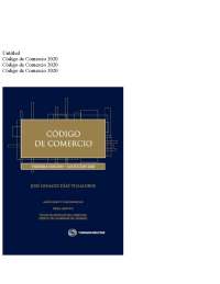 CODIGO DE COMERCIO CHILE 2020 - Docsity