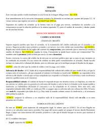 Tema 6 Civil Novación - Docsity