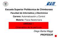 Cinemática de Serway - Docsity