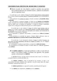 Esquema repaso de lesiones - Docsity