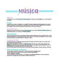 Pop: origen, características y más - Docsity