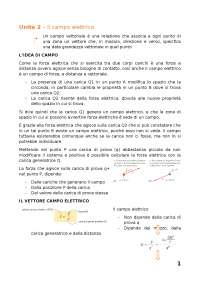Fisica - Fenomeni di elettrostatica e magnetismo | Appunti di Fisica | Docsity