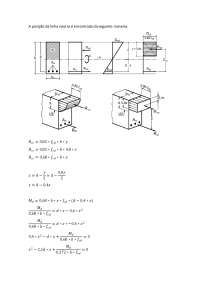 Linha Neutra - Flexão Simples - Docsity