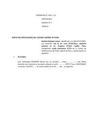 Demanda 1 derecho penal - Docsity