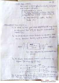 Combinational logic circuits - Docsity
