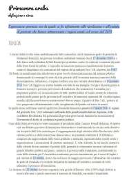Definizione e storia Primavera Araba” | Appunti di Geografia - Docsity