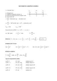 Formulario Física Bachillerato - Docsity