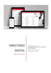 Formato directorio en pdf - Docsity